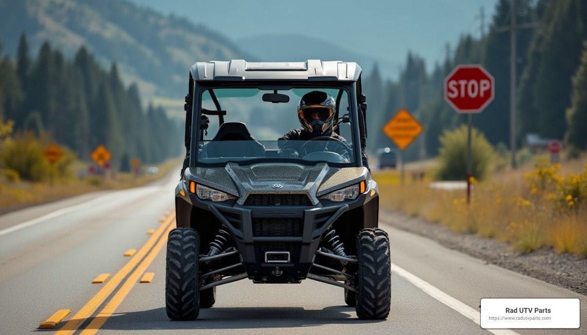 How to Make Your UTV Street Legal the Right Way
